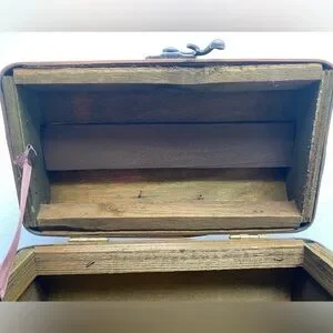 Storage & Organization | Vintage Woven Wicker Storage Chest Box ...